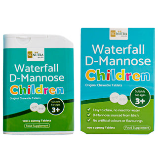 Waterfall D-Mannose Children Original Melt in the Mouth Tablets 250mg ...