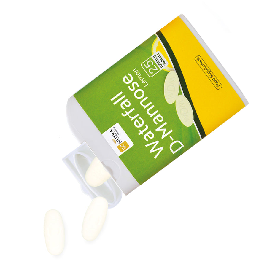 Waterfall D-Mannose Lemon Chewable Tablets – SC Nutra International